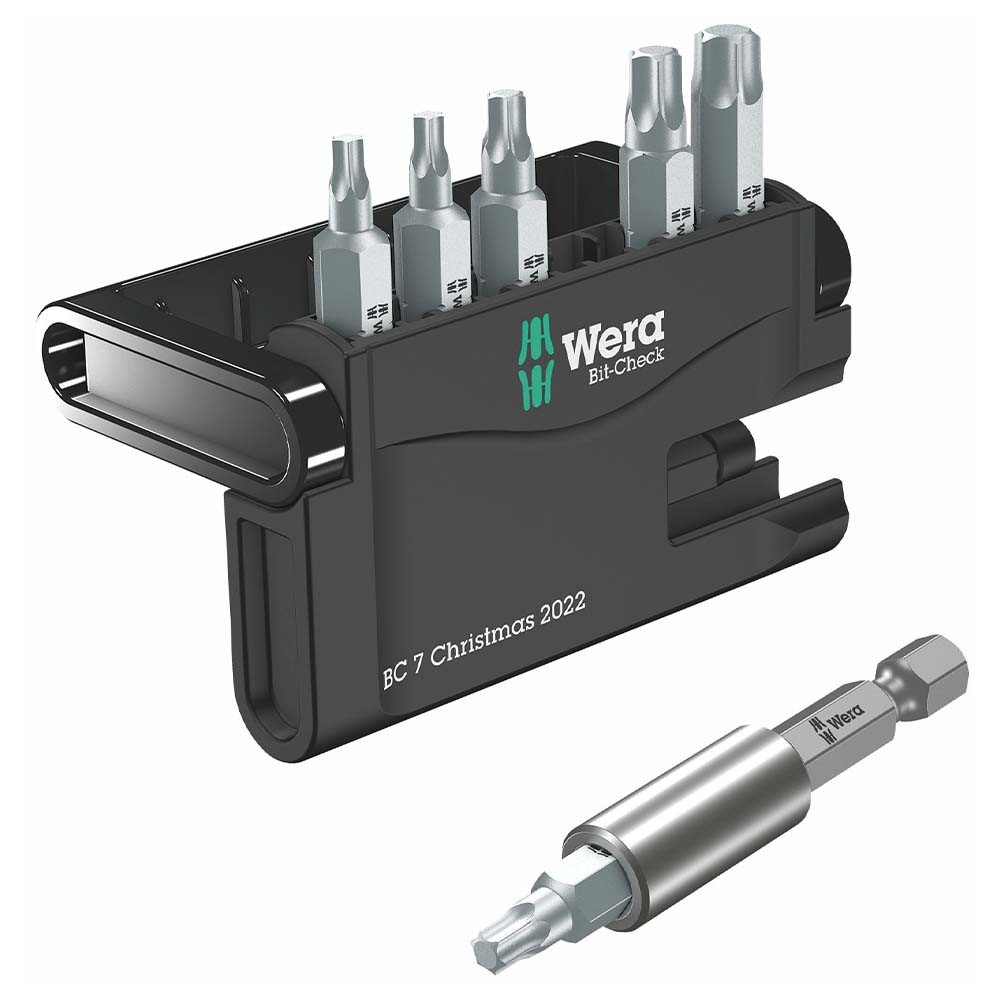 Wera 7 Piece TX Universal Bit-Check Set - ITS