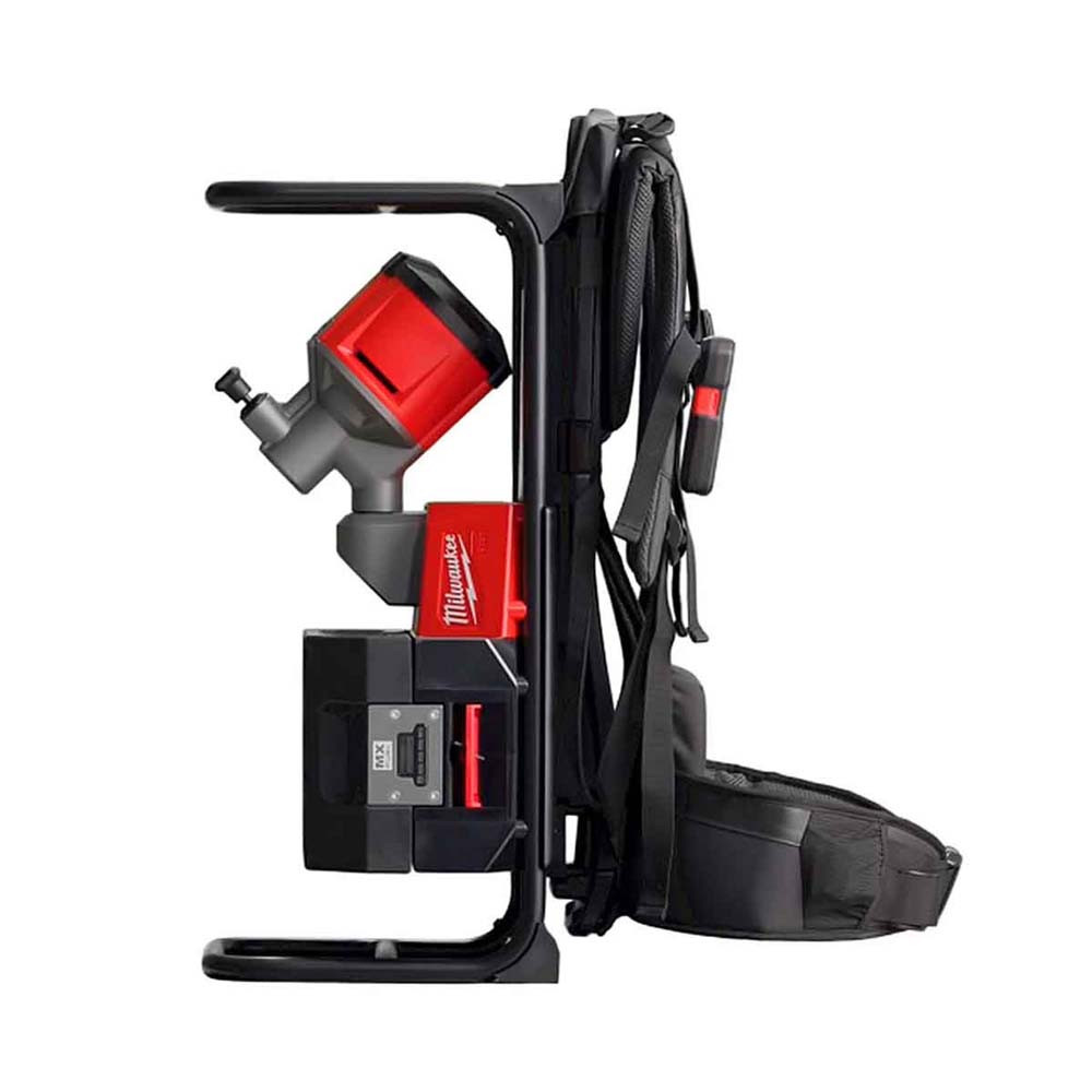 Milwaukee MXFCVBPKIT-602 MX Backpack Concrete Vibrator Kit with 2m ...
