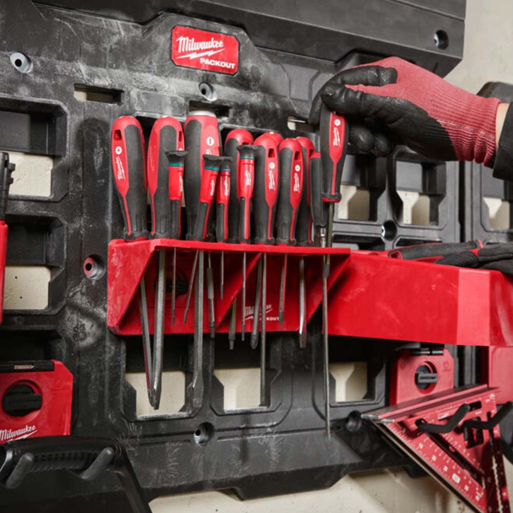 Milwaukee PACKOUT Screwdriver Rack - 4932480711 | Milwaukee Wall ...