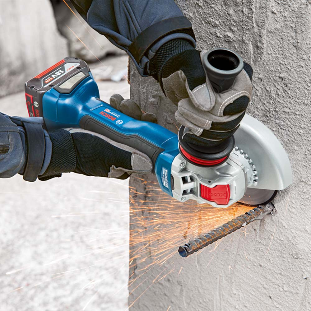 Bosch GWS 18V-10 PC 18V Brushless 125mm Angle Grinder - Body | ITS.co.uk|