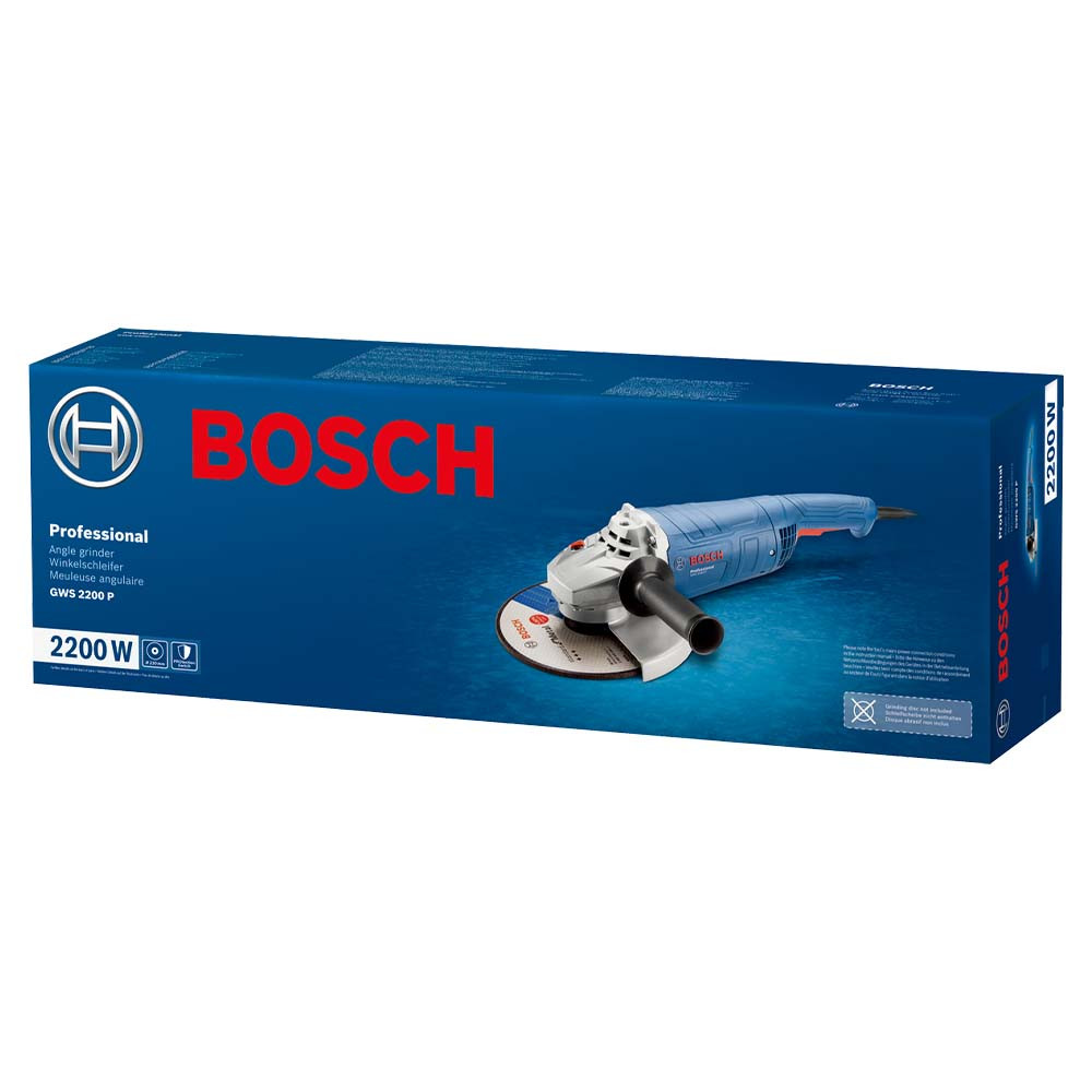 Bosch GWS 2200 P 230mm Electric Angle Grinder | Bosch Angle Grinders ...