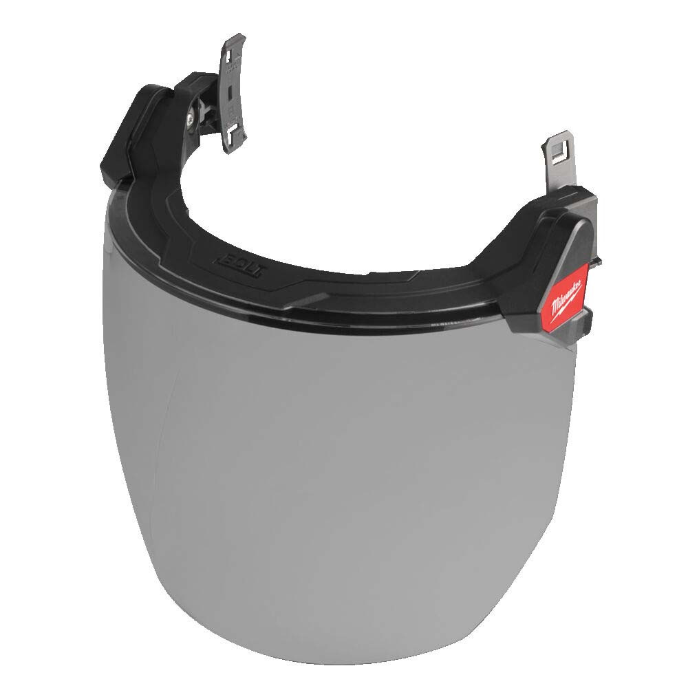 Milwaukee BOLT Universal Face Shield - Grey | Milwaukee Masks, Face ...