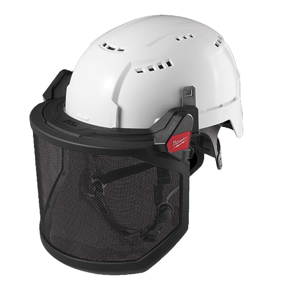 Milwaukee BOLT Universal Face Shield - Mesh | Milwaukee Masks, Face ...