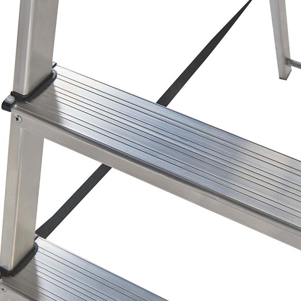 Werner High Handrail Step - 8 Tread | ITS.co.uk|