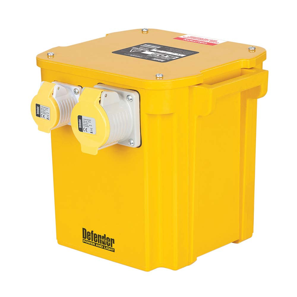 Defender 5kVA Portable Transformer 110V | Defender Transformers | ITS.co.uk