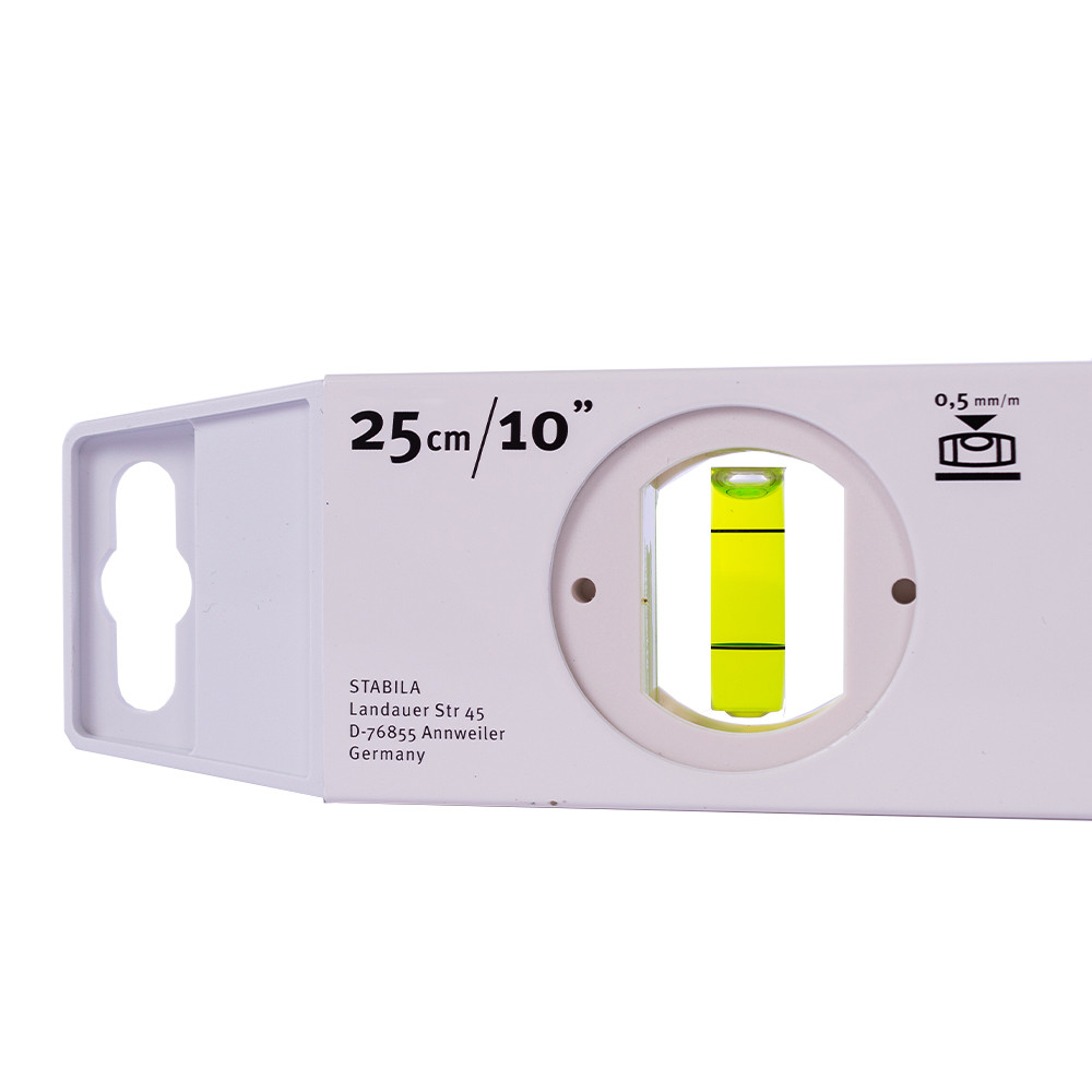Stabila White Edition 70 T Torpedo Spirit Level | ITS.co.uk|
