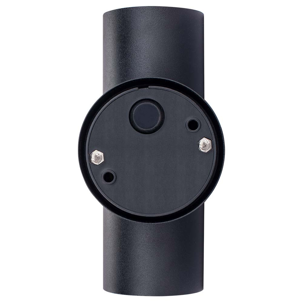 Luceco Azurar External Stainless Steel Up/Down Wall Light - Black ...