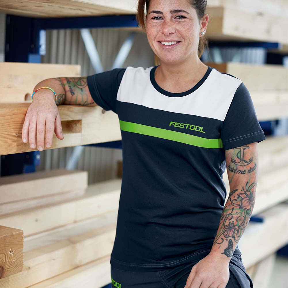 Festool FASH-LAD-FT1 Ladies Fashion Shirt | Festool Work T-Shirts | ITS ...