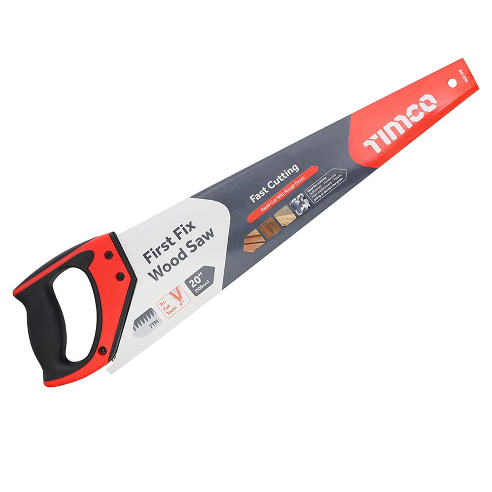 Timco 20 Inch First Fix Wood Saw | Timco Hand Saws | ITS.co.uk