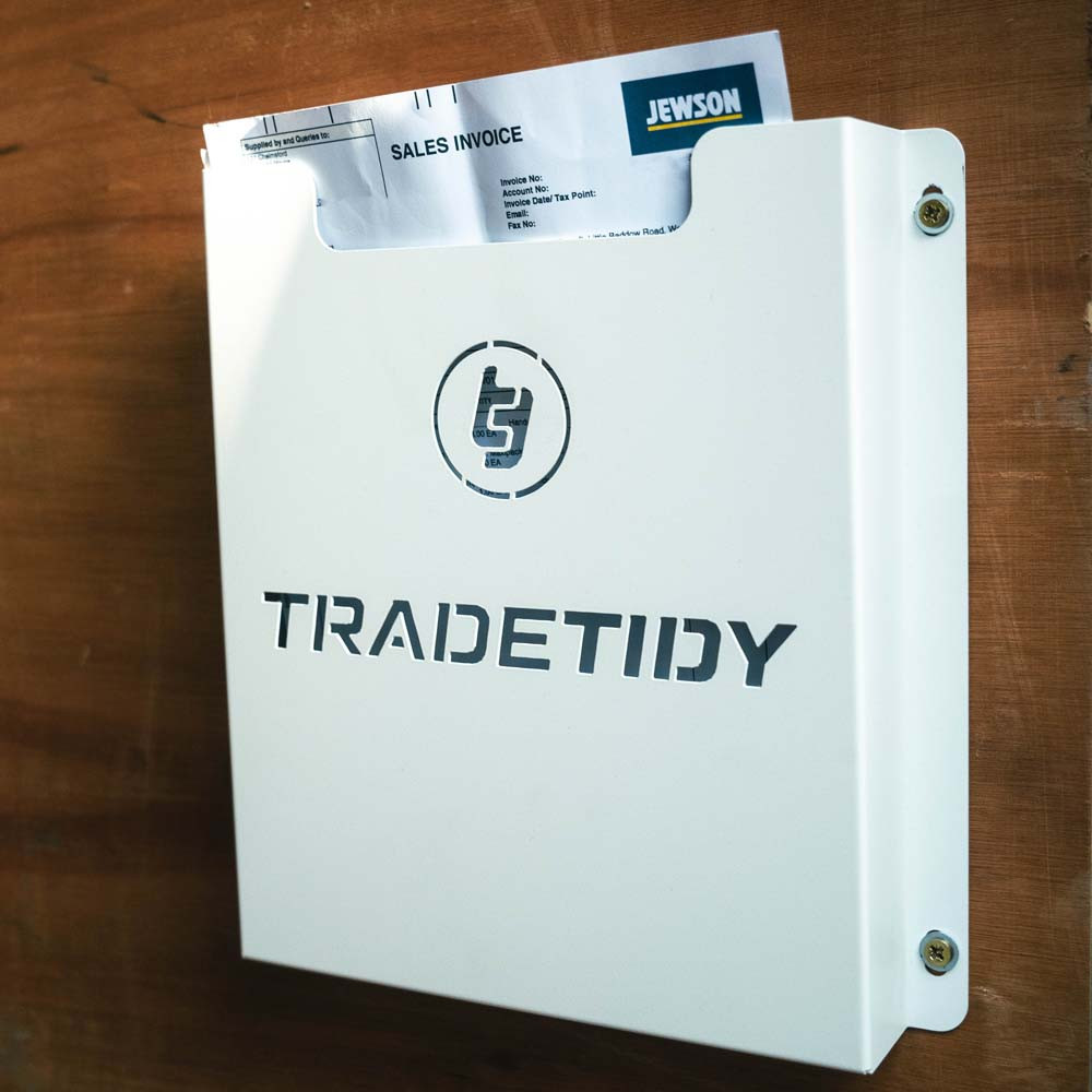 Trade Tidy Document Holder - Red | Trade Tidy Van Shelving & Racking ...