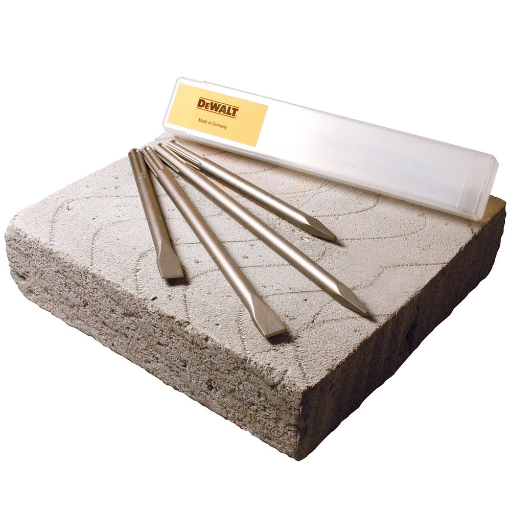 Dewalt 4 Piece SDS MAX Chisel Set | Dewalt SDS MAX Drill Bit Sets | ITS ...