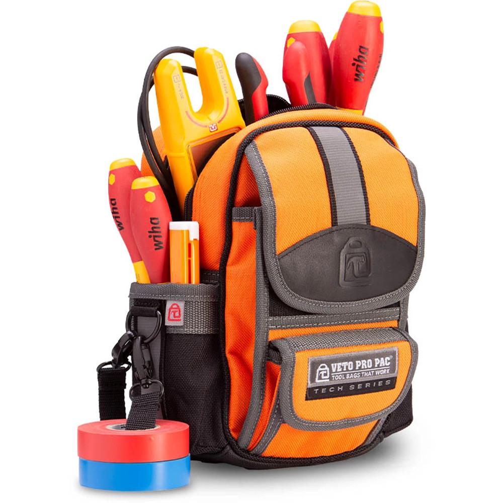 Veto Pro Pac MB Hi-Viz Small Meter Tool Pouch - Orange - ITS