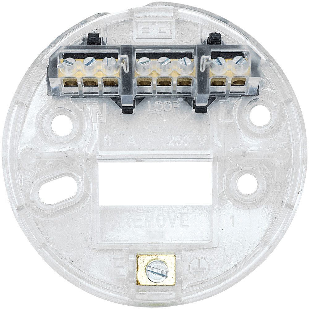 BG Electrical 3'' Ceiling Rose Light Fitting White | BG Sockets ...