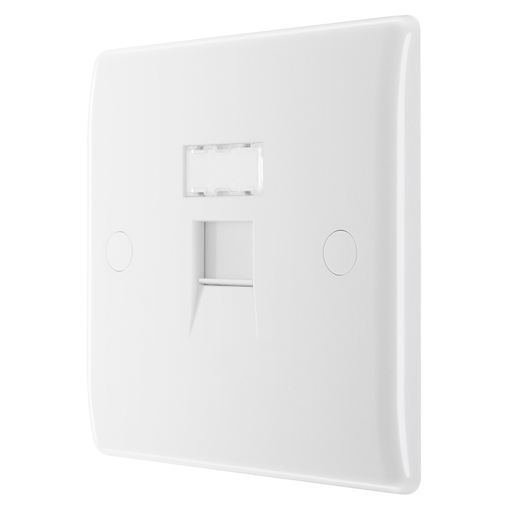 BG Electrical 800 Series RJ45 Single Ethernet Socket | BG Sockets ...