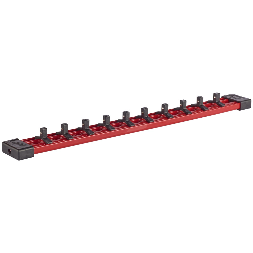 Milwaukee 350mm Socket Rail & 1/4" Sq. Socket Clips | Milwaukee Impact ...