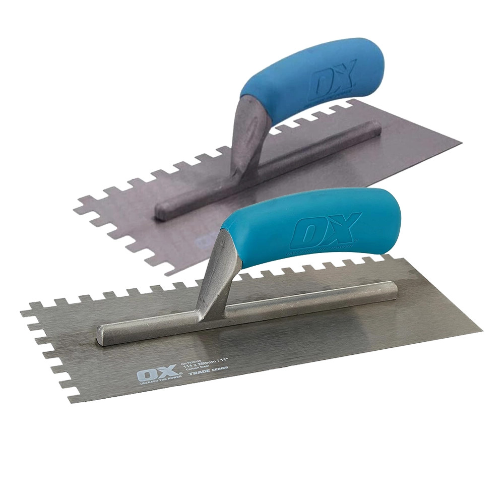 OX Trade Notched Tiling Trowel Set - ITS