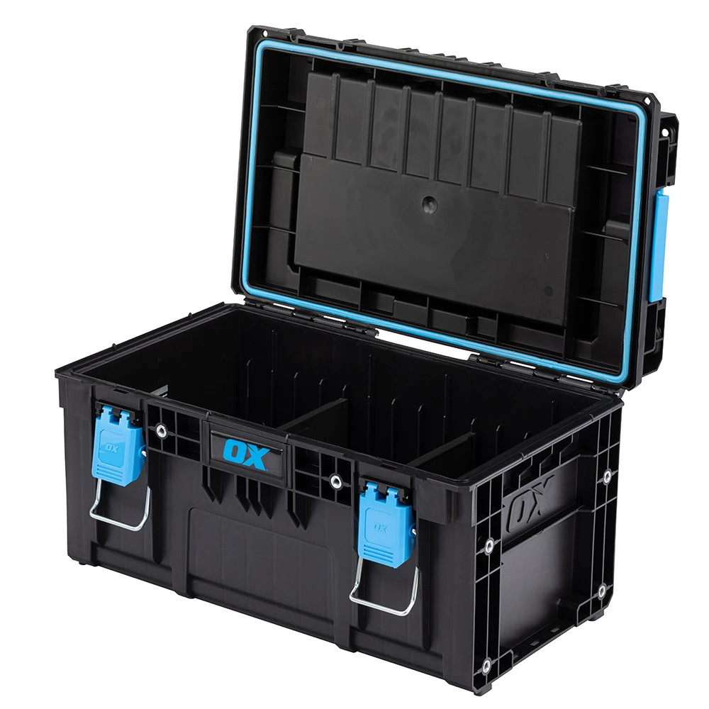 OX TOOLTREK Pro Tote Tool Box with Organiser Top - ITS