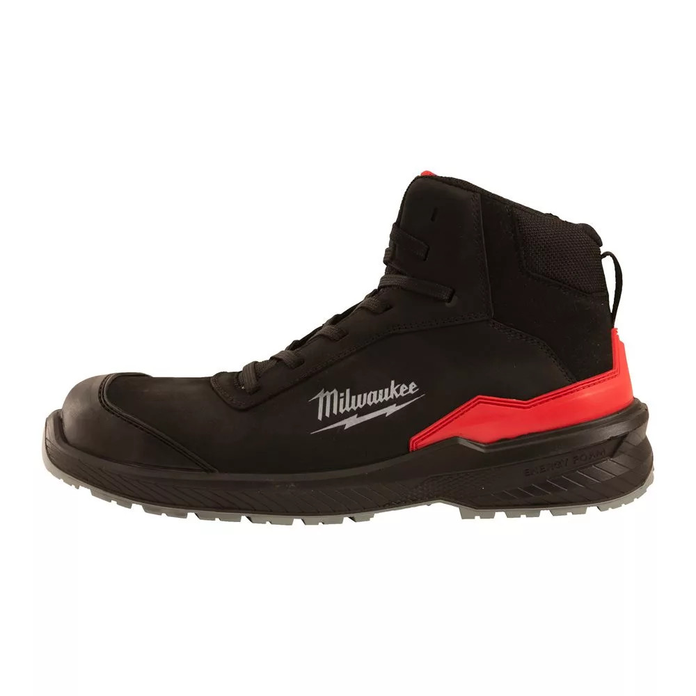 Milwaukee FLEXTRED S3S Safety Boots - Black | Milwaukee Safety Boots ...