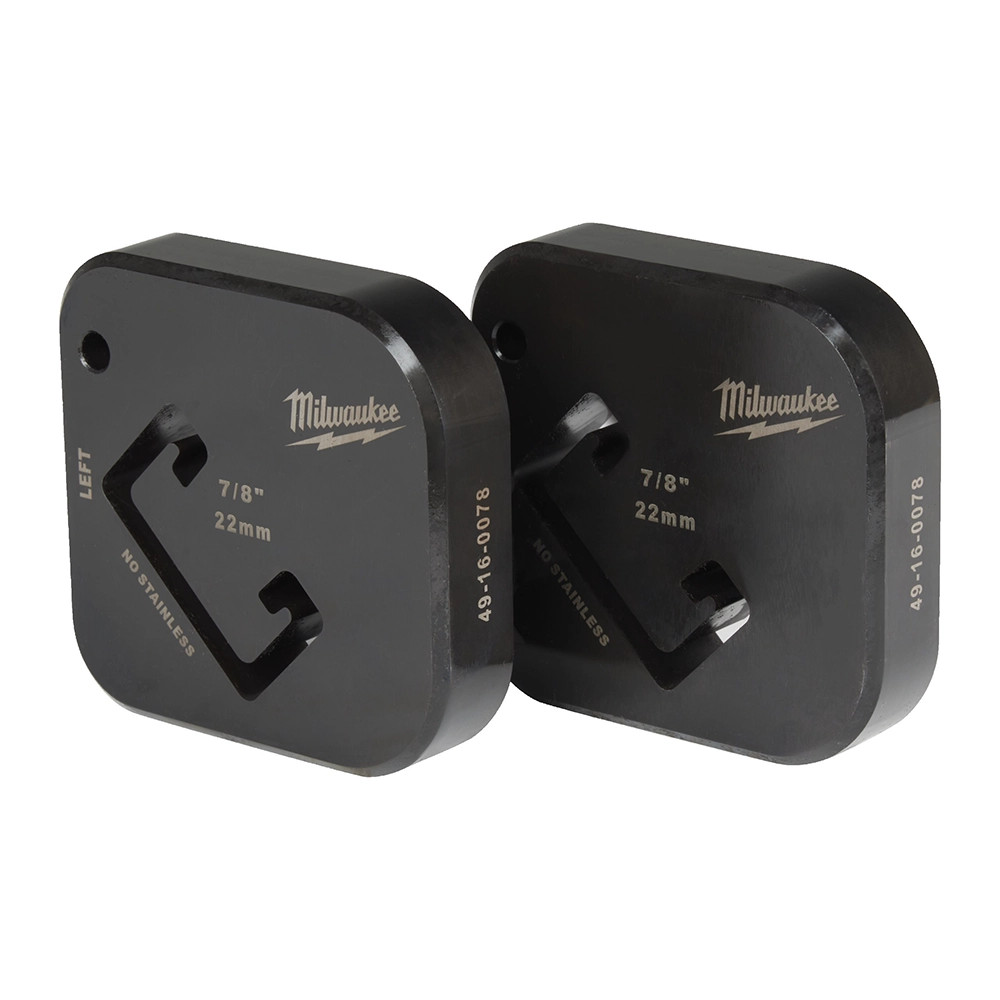 Milwaukee Strut Shear Die Set 21x41mm | Milwaukee Broaching Cutters ...