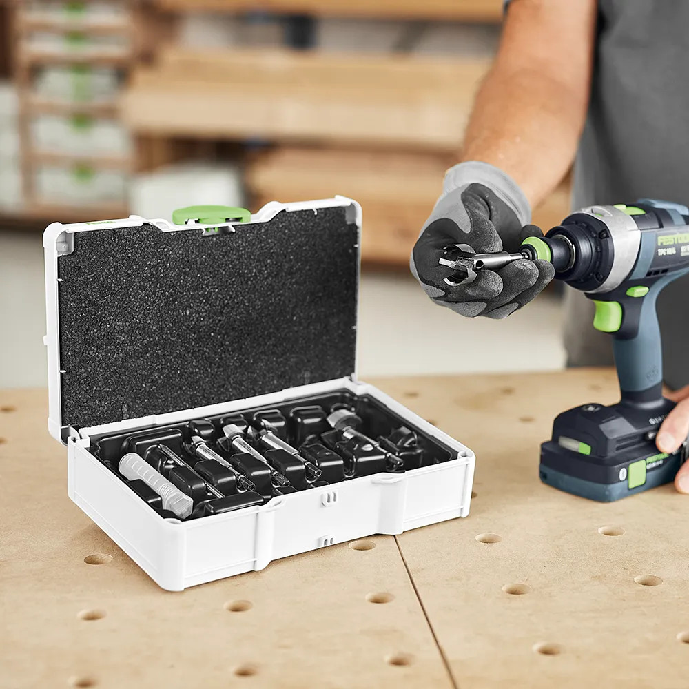 Festool SYS3 S 76-FB CE-SORT/5 Forstner Drill Bit Set | Festool Brad ...