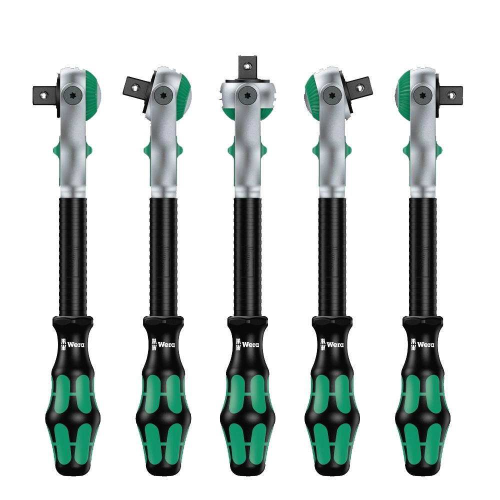 Wera Zyklop 43 Piece '8100 SA/SC 2' 1/4" Sq. & 1/2" Sq. Speed Ratchet ...