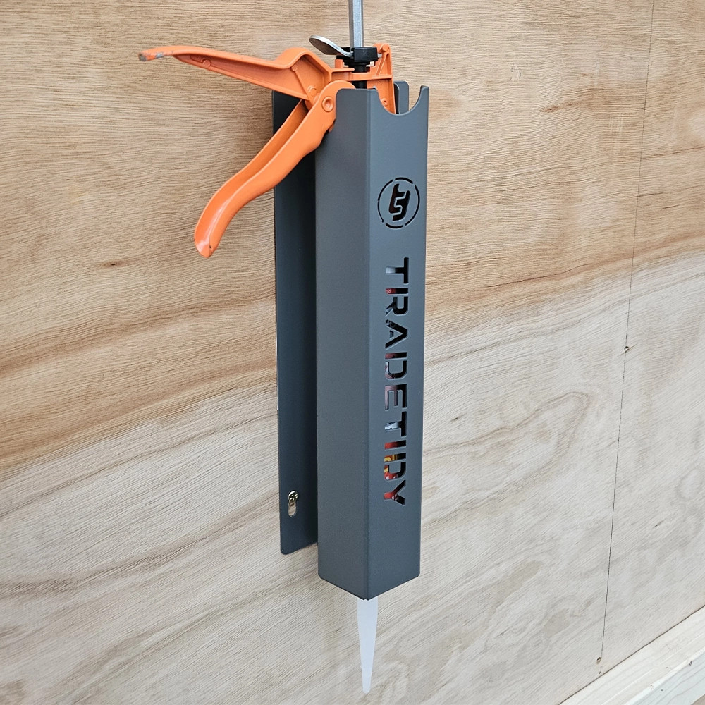 Trade Tidy Silicone Gun Holder - Grey | Trade Tidy Van Shelving ...