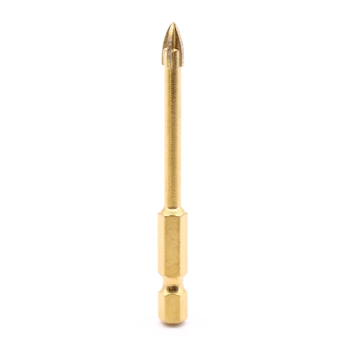 Vaunt 5.0mm × 70mm Tile & Glass Cross Tip Drill Bits - Pack of 2 - Vaunt