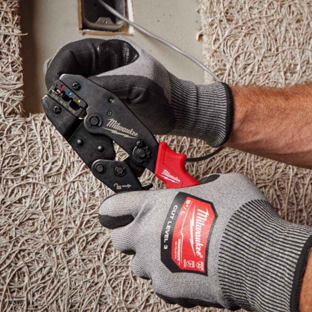 Milwaukee Ratcheting Insulated Terminals Crimper - ITS