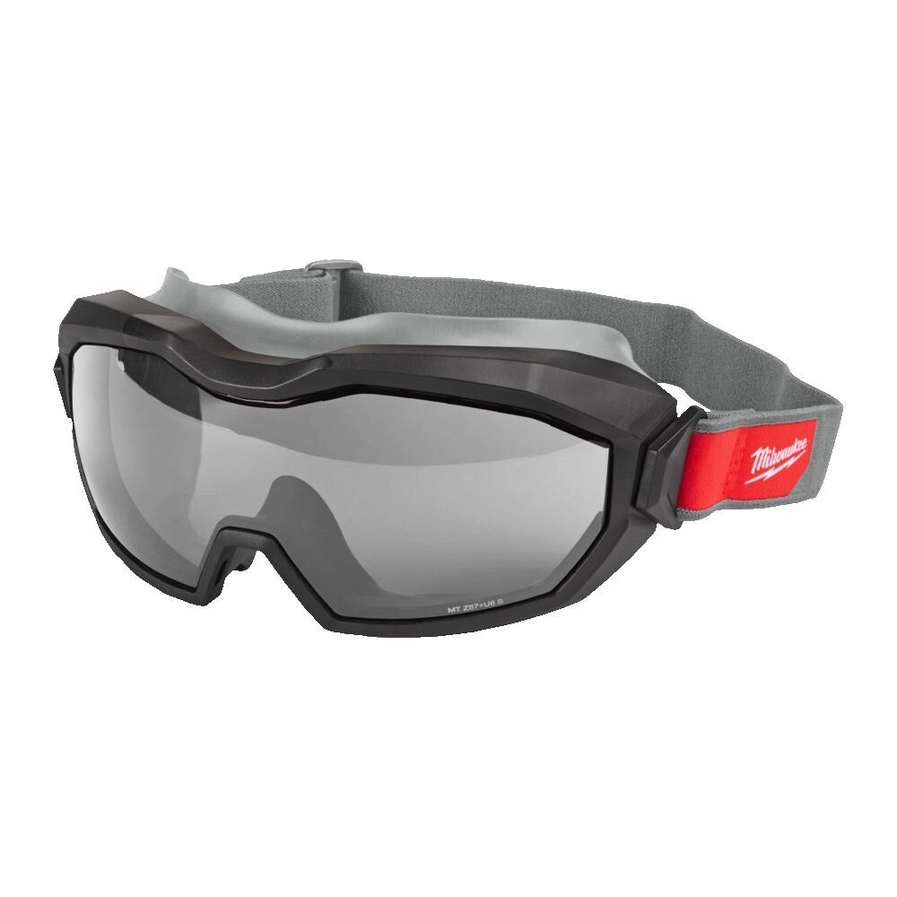 Milwaukee High-Profile Non-Vented Safety Goggles - Grey - ITS