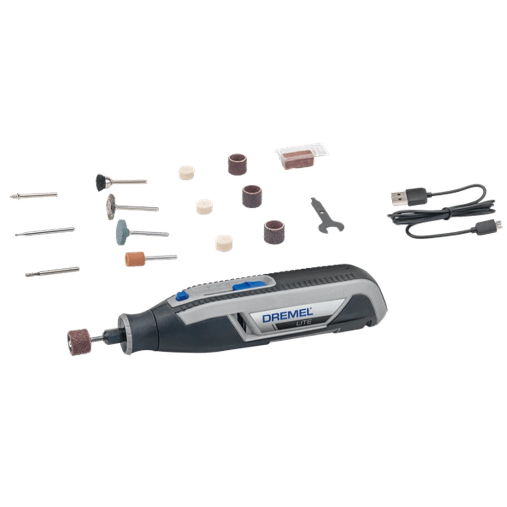 Dremel Lite 7760-15 3.6V Multi Tool with 15 Accessories - ITS