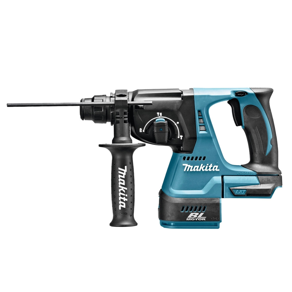 Makita DHR242Z 18V LXT Brushless SDS+ Drill, 6.0Ah Battery, Charger, 3x ...