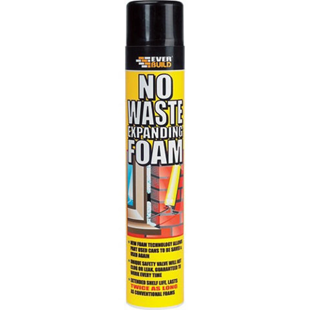 Everbuild No Waste Expanding Foam - 750ml - ITS