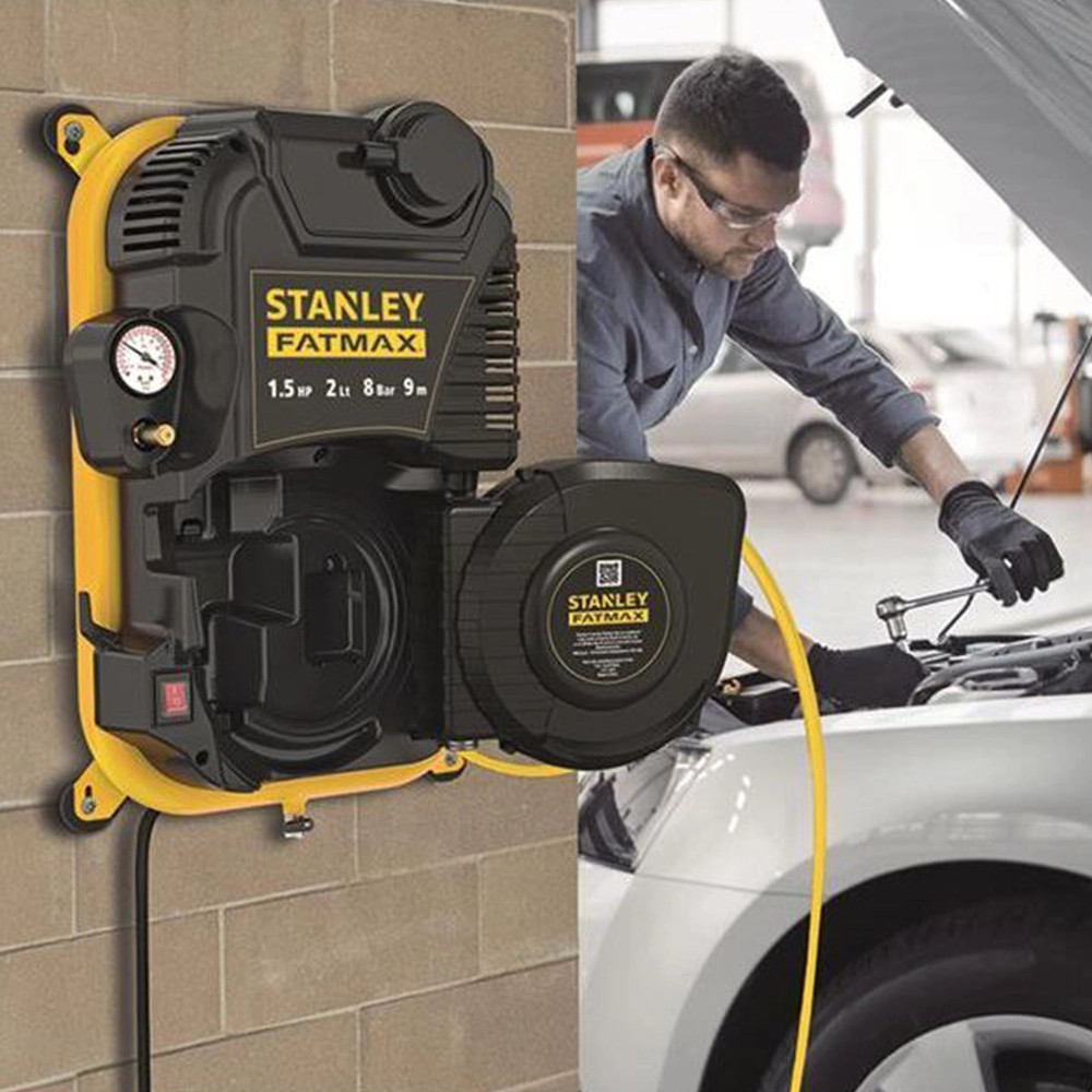 Stanley FMXCMD152WE Fatmax Wall Mounted Air Hose Compressor - ITS