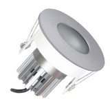 EMCO Die Cast Round Fixed IP65 Rated Downlight for MR16 LEDs - Satin ...
