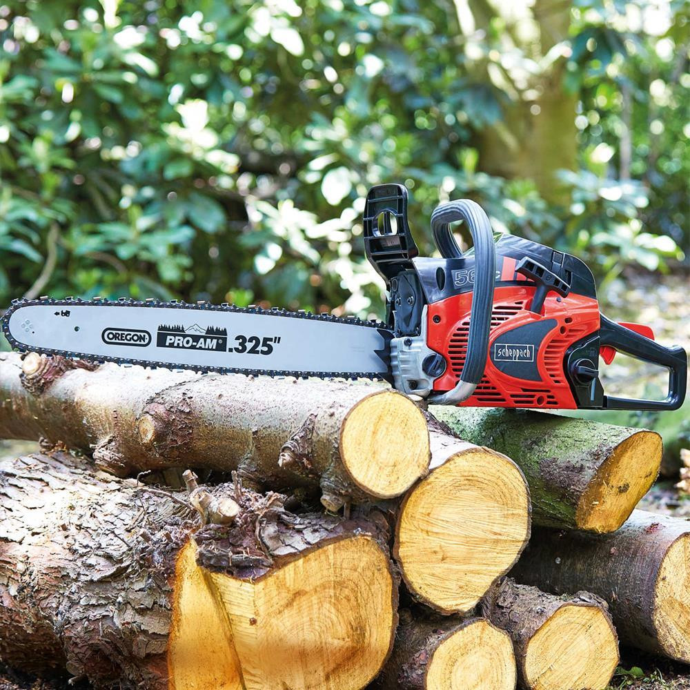 Scheppach CSH56 20'' Petrol Chainsaw | Next Day Delivery | ITS.co.uk