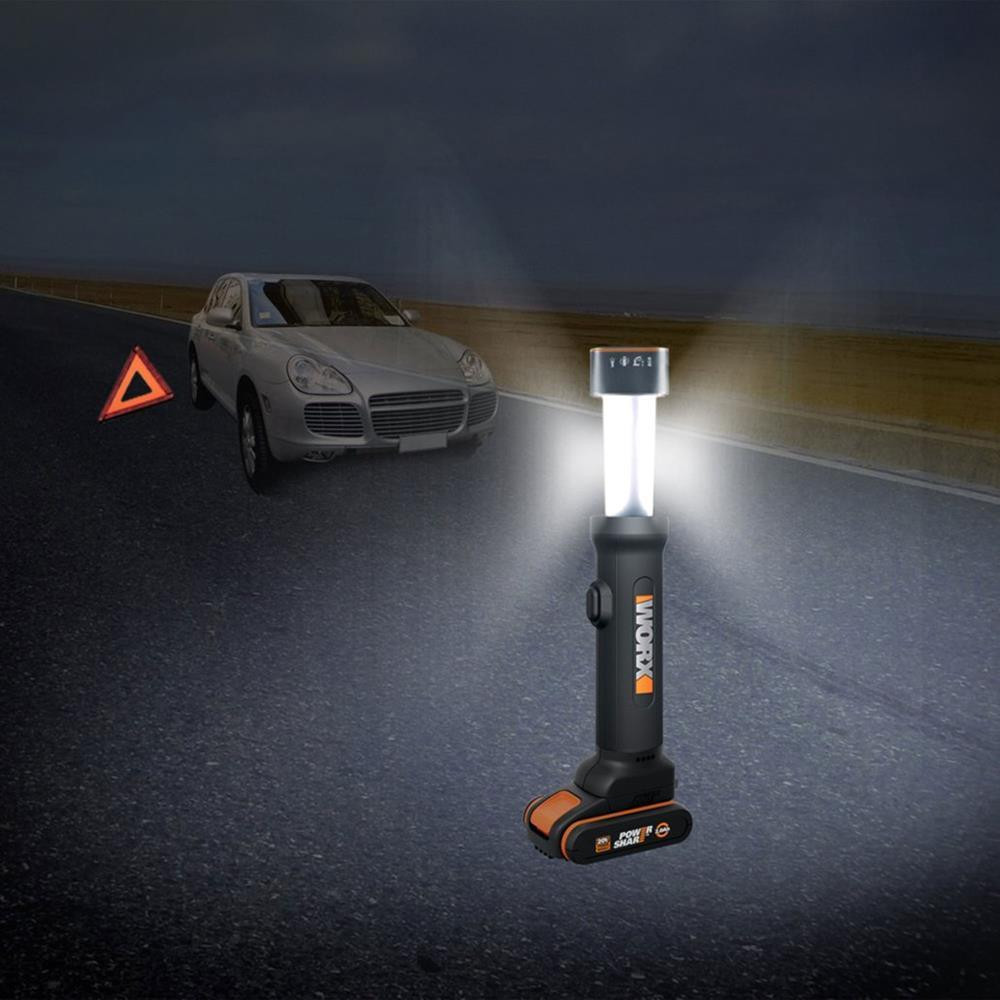Worx WX027.9 20V Cordless LED 4-In-1 light | Worx Torches & Lighting ...