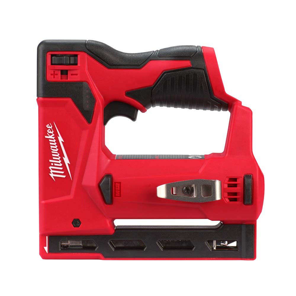 Milwaukee M12 BST-0 12V Narrow Crown Stapler - Body | ITS.co.uk|