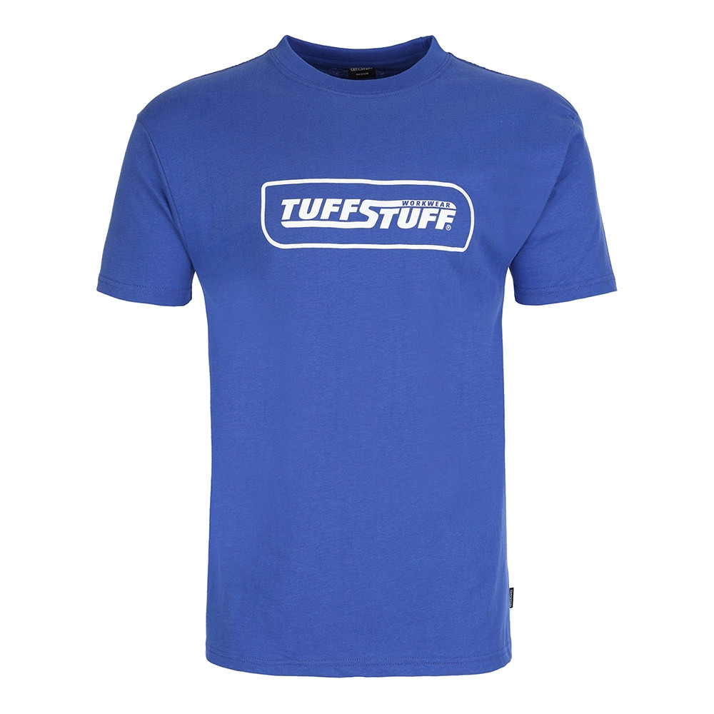TuffStuff Logo T-Shirt - Blue | TuffStuff Work T-Shirts | ITS.co.uk