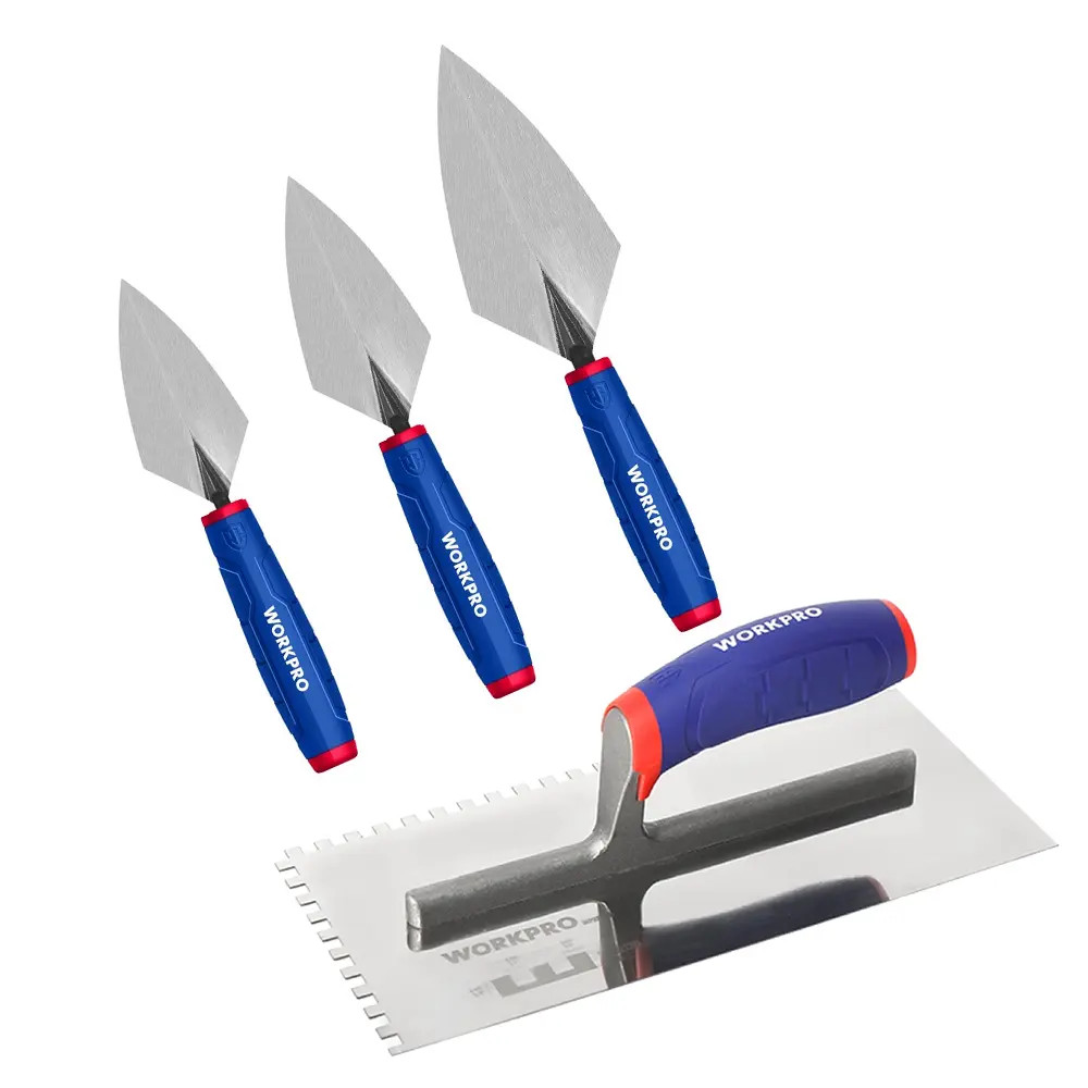 WORKPRO 4 Piece Bricklaying Trowels Set - ITS