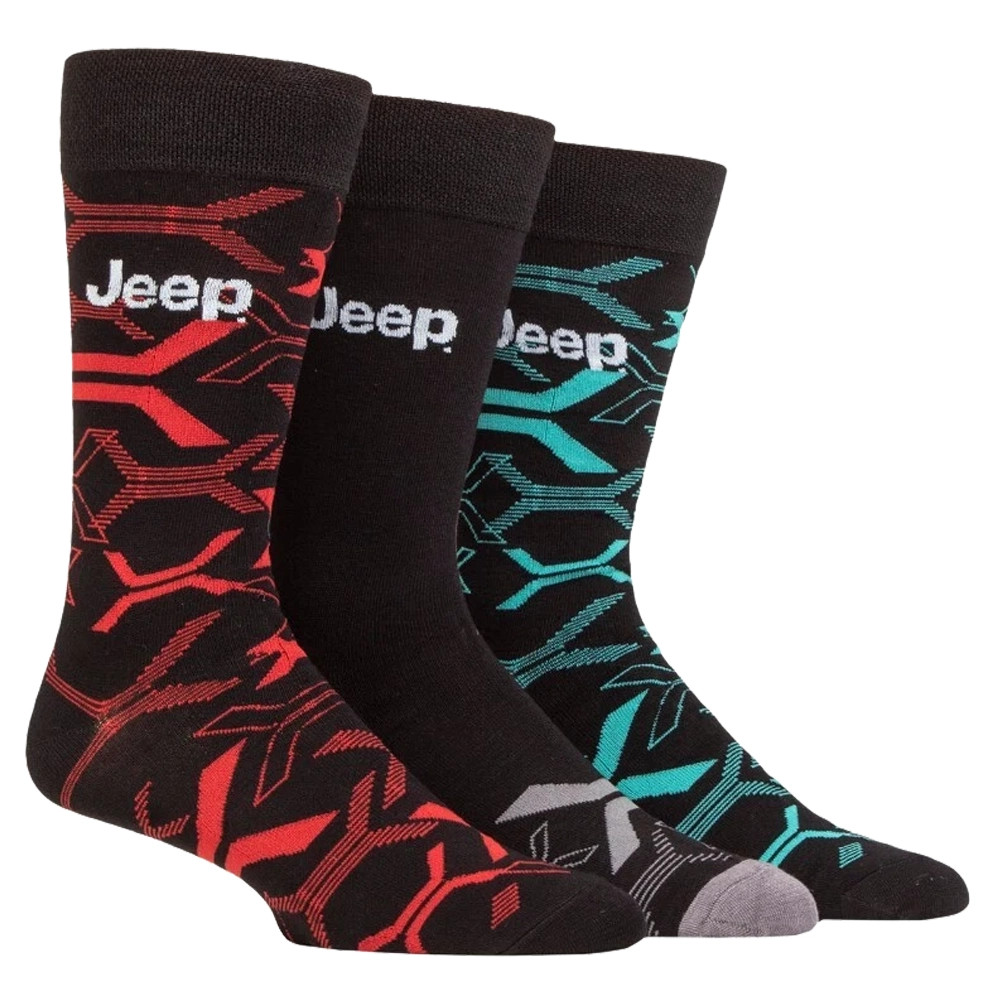 Jeep Bamboo Everyday Leisure Socks (Mens 6-11) - Pack of 5 Pairs - ITS