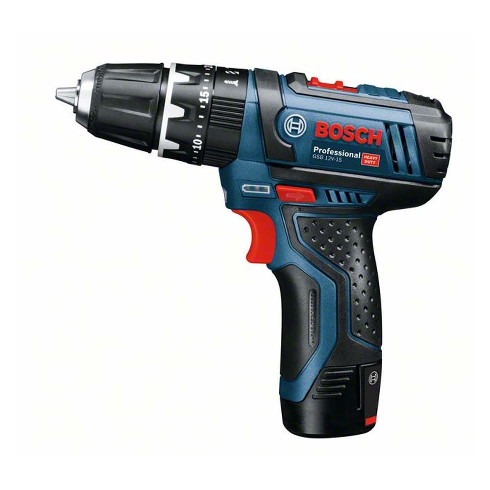Bosch 2 Piece 12V Power Tool Kit, 2x 2.0Ah Batteries, Charger & Toolbag ...