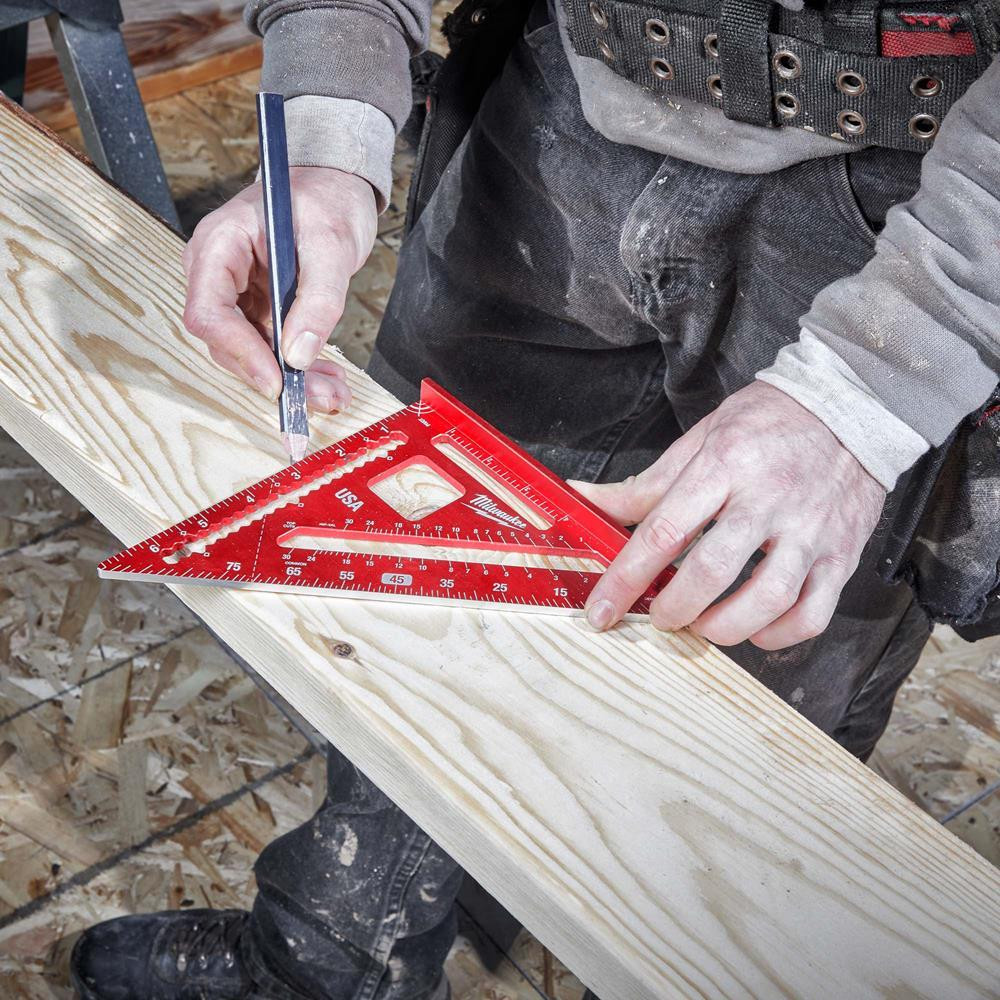 Milwaukee 180mm Rafter Square Metric | Milwaukee Squares & Bevels | ITS ...