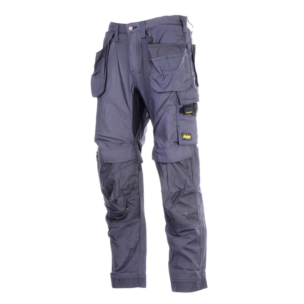 Snickers AllroundWork Trousers with Holster Pockets - Steel Grey ...