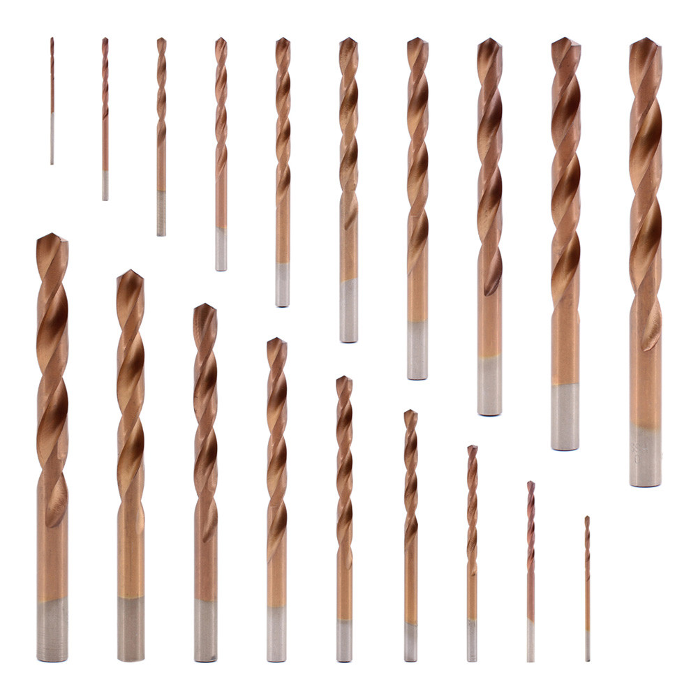 Vaunt Essentials 170 Piece HSS Cobalt Coated Drill Bit Set | Vaunt HSS ...