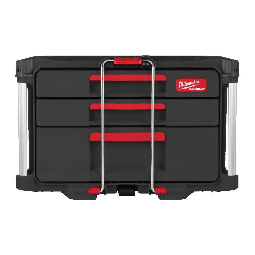Milwaukee PACKOUT 2 + 1 Drawer Tool Box - 4932493190 | Milwaukee ...