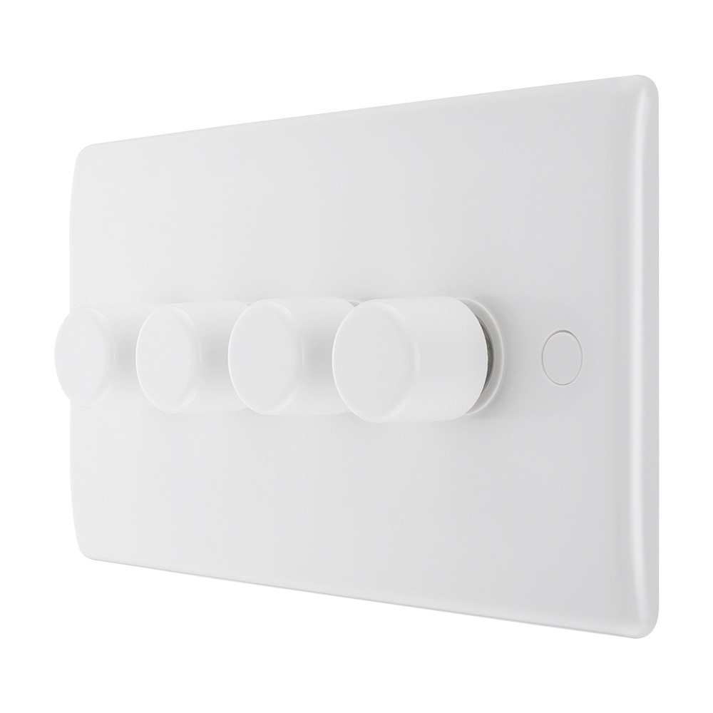 BG Electrical 800 Series 4-Gang 2-Way Dimmer Switch | BG Sockets ...