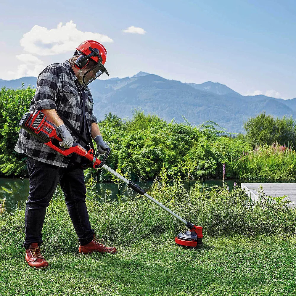 Einhell GE-LM 36/4in1 Li 36V (Twin 18V) Brushless Garden Multi Tool, 2x ...