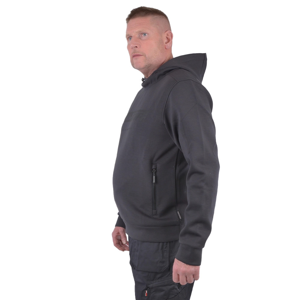 TuffStuff Logo Hudson 4-Way Stretch Hoodie (Grey) | TuffStuff Work ...