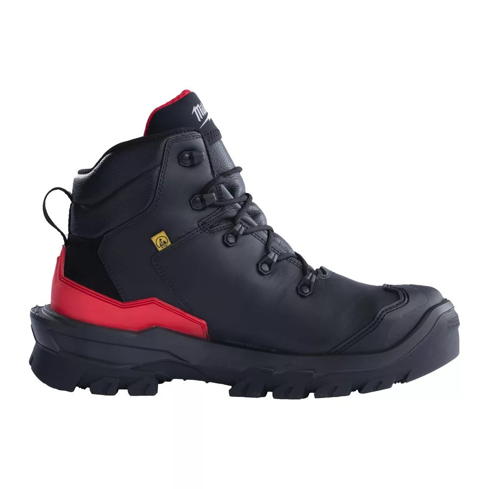 Milwaukee ARMOURTRED S3S Safety Boots - Black | Milwaukee Safety Boots ...