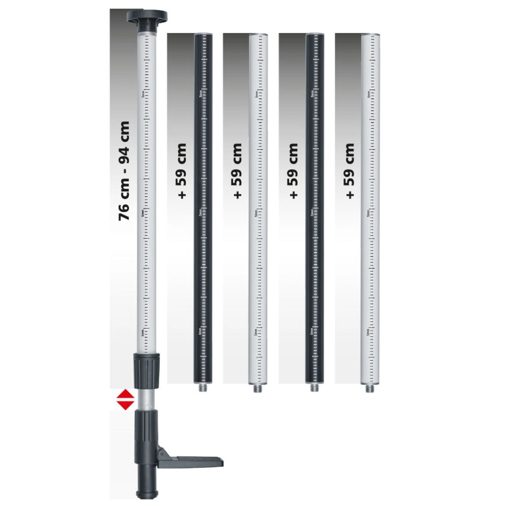 Laserliner TelePod Plus 330cm Clamping Pole | Laserliner Laser Targets ...